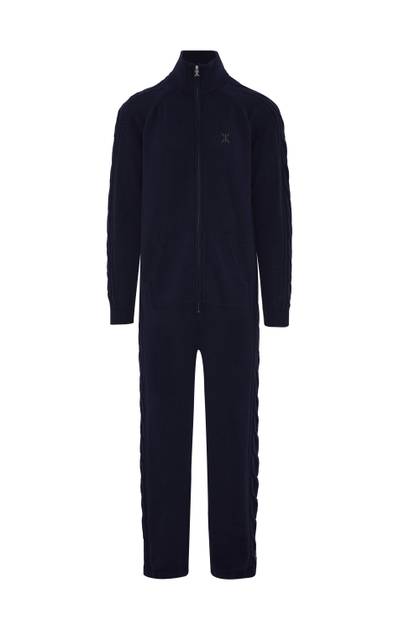 Cable Lux Cashmere Jumpsuit Navy - Onepiece
